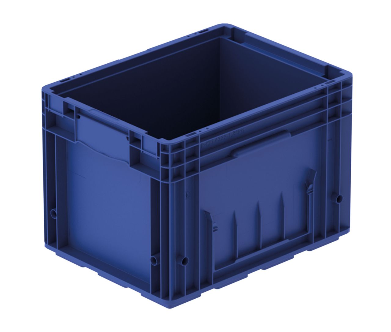 VDA-R-KLT 400 x 300 x 280 mm - VDA-R-KLT 4329 Farbe: RAL 5003